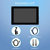 10.1In 1280X800 10Point Touch Industrial Lcd Display Monitor